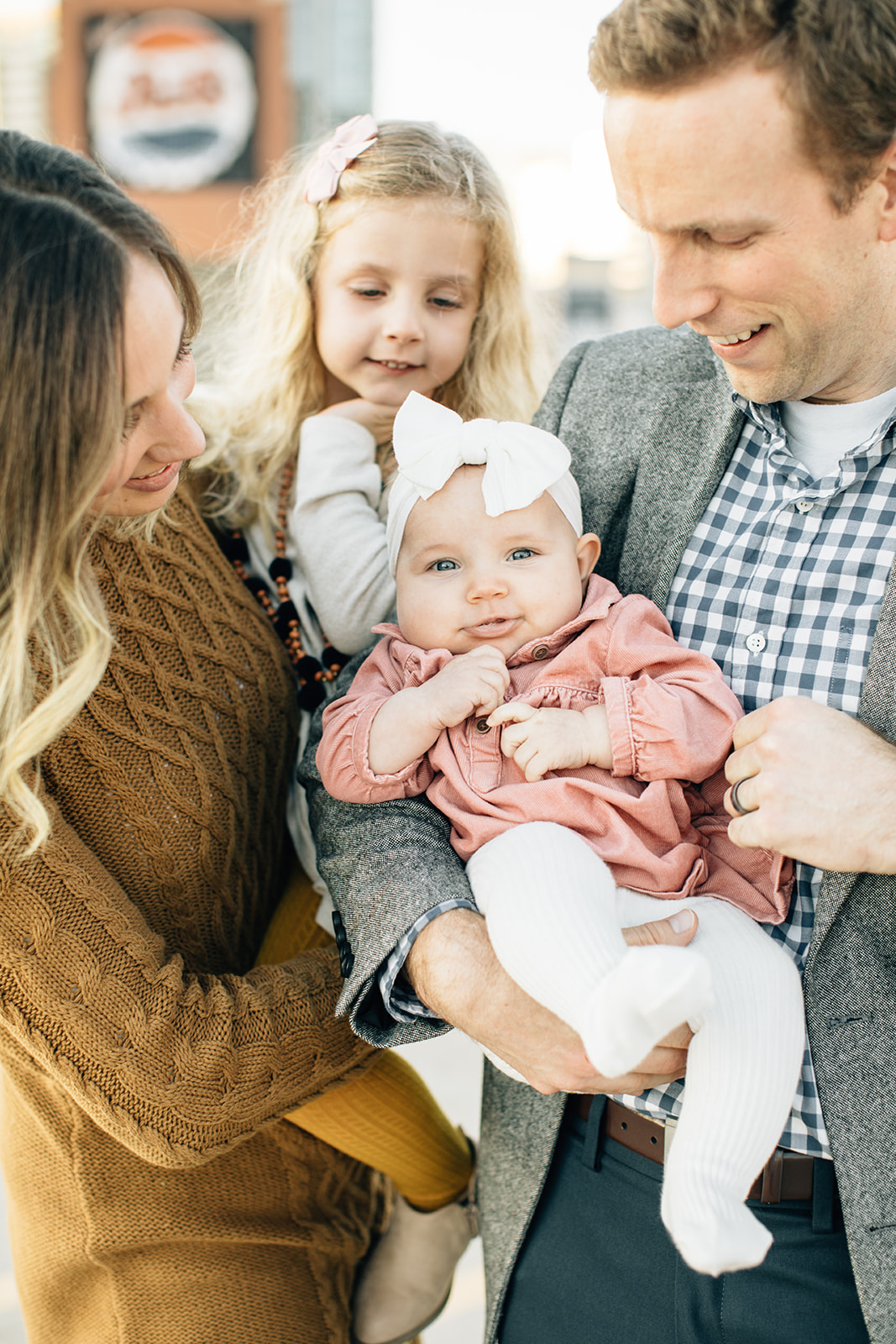 Richey Family | Dallas Parking Garage Family Photos | Dallas, TX ...